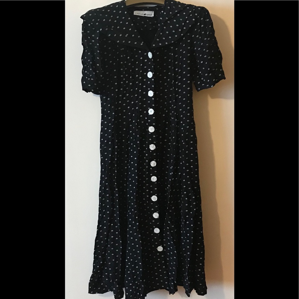 11. Vtg 80s Jonathan Martin Dress - Gem